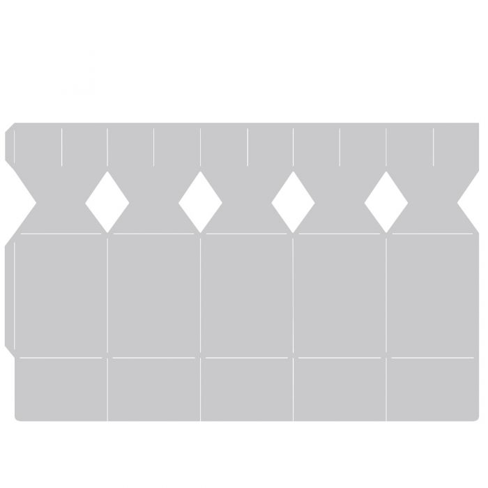 Fustella Christmas Favour Box by Sizzix - VINCIART