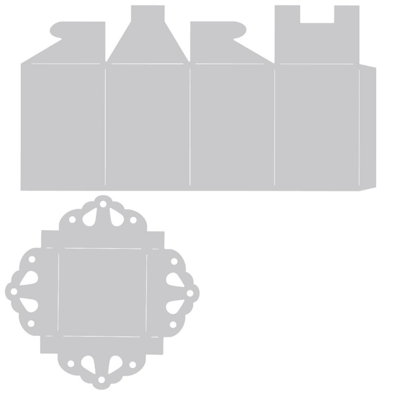 Fustella Lance Box by Sizzix - VINCIART